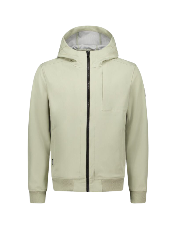 Airforce Softshell Jacket Chestpocket - Ecalyptus - Eddy's Eindhoven
