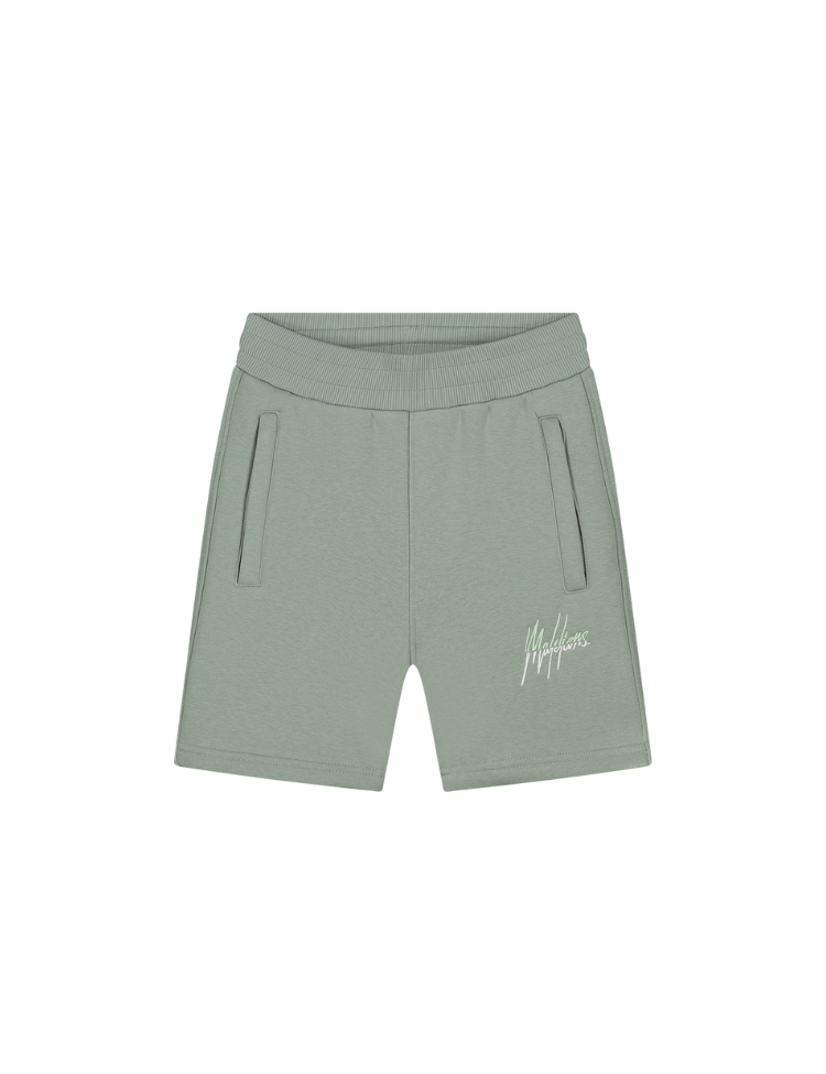 Malelions Kids Split Shorts - Agave Green - Eddy's Eindhoven