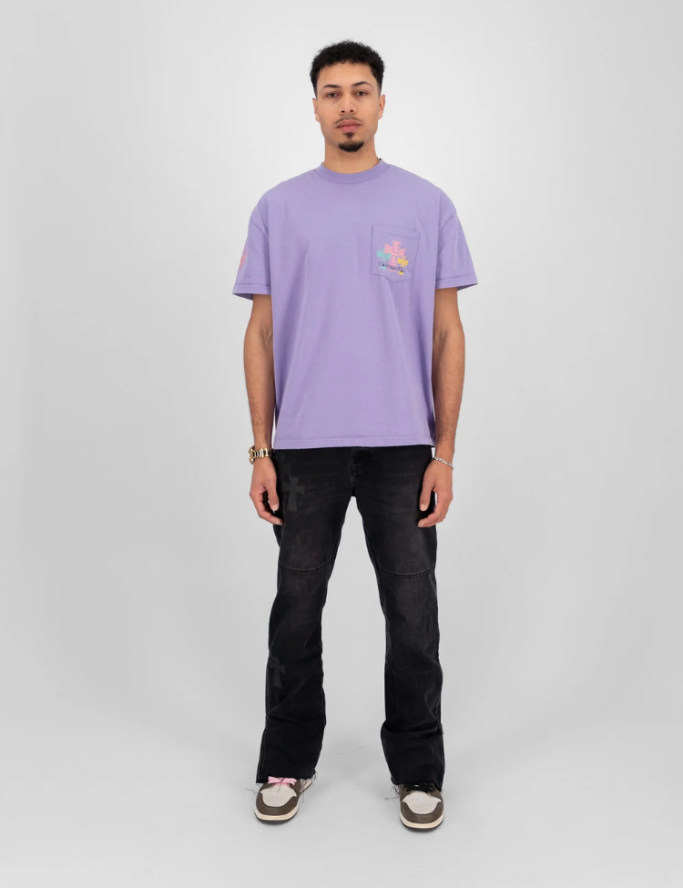 Fearless Blood FB-Straight-Zip Cross Jeans - Black Denim - Eddy's Eindhoven