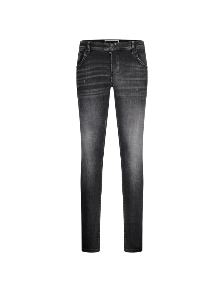 Rich Rebels Bullet Black Slim Fit Jeans - Black - Eddy's Eindhoven