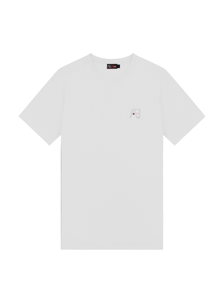 AB Lifestyle Basic Slim-Fit Tee - Bright White - Eddy's Eindhoven