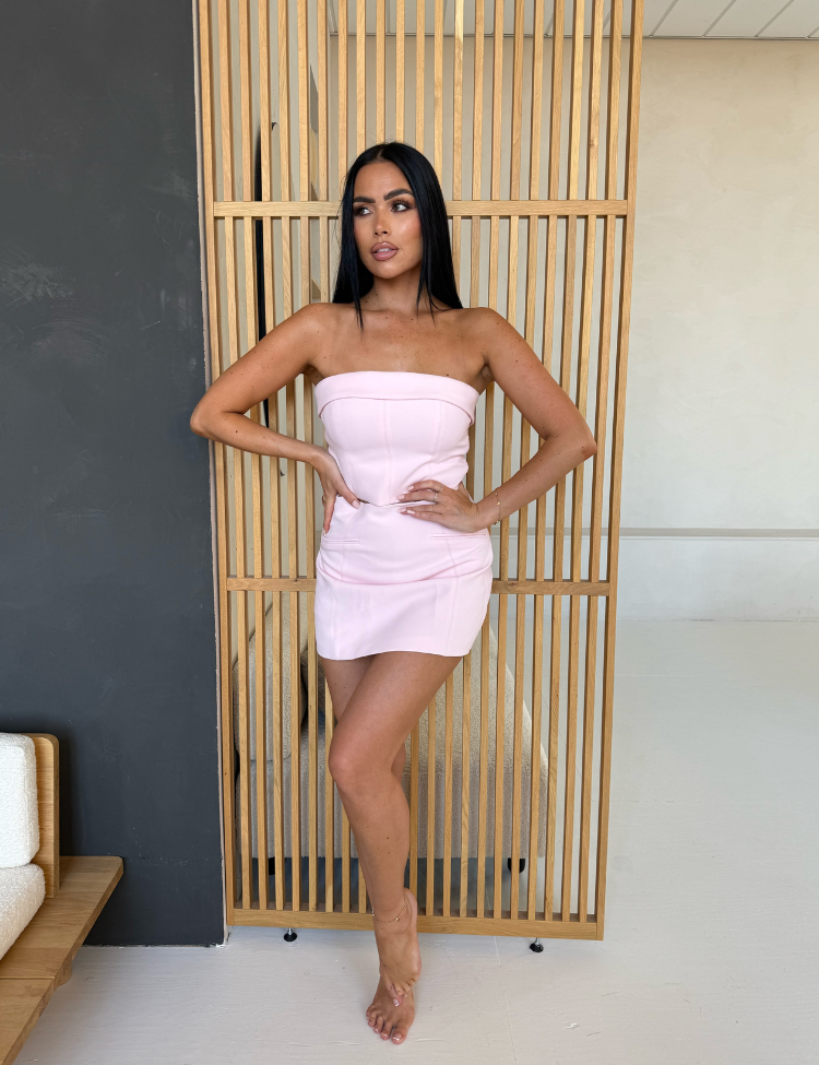 Unique The Label Yve Skirt - Powder Pink - Eddy's Eindhoven