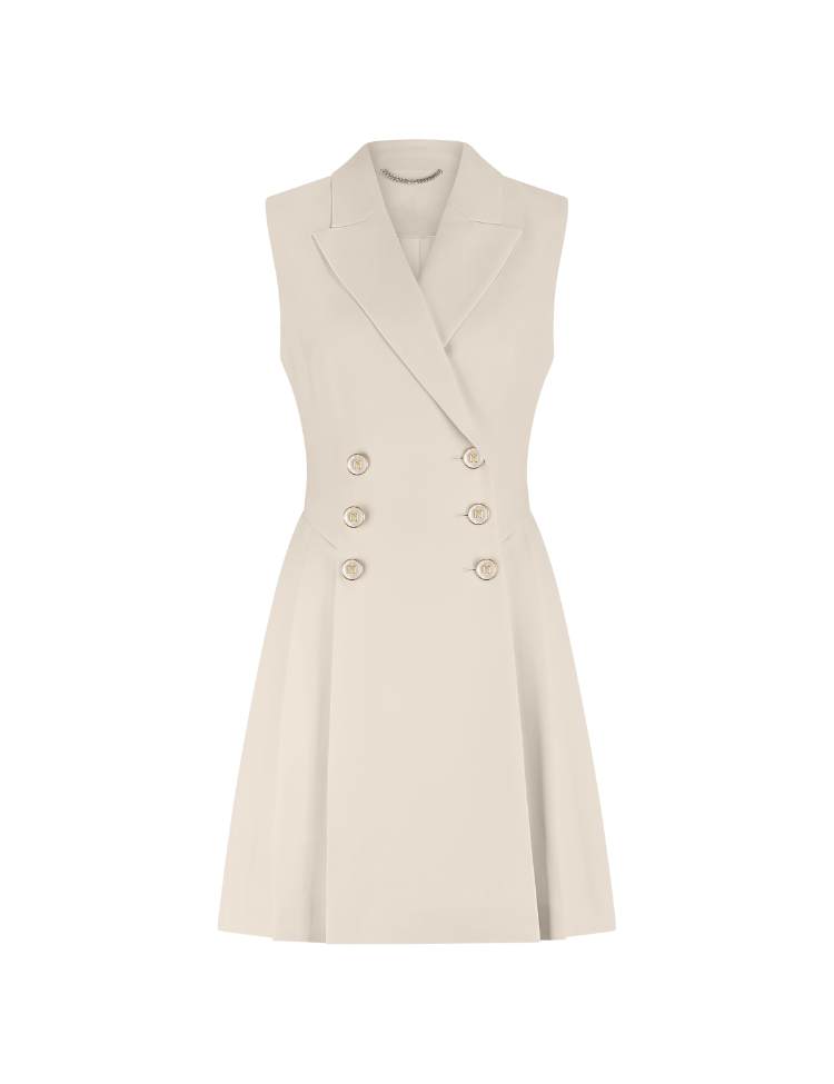 Nikkie Loja Blazer Dress - Cream - Eddy's Eindhoven