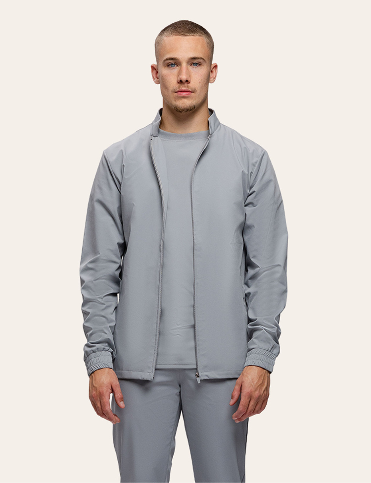 TriaD'oro Tracksuit Jacket - Light Grey - Eddy's Eindhoven