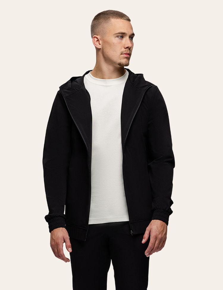 TriaD'oro Tracksuit Hood Jacket - Black - Eddy's Eindhoven