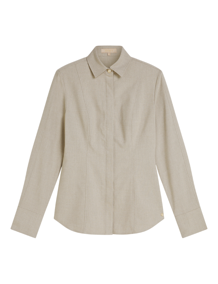 Josh V Ava Blouse - Warm Grey - Eddy's Eindhoven