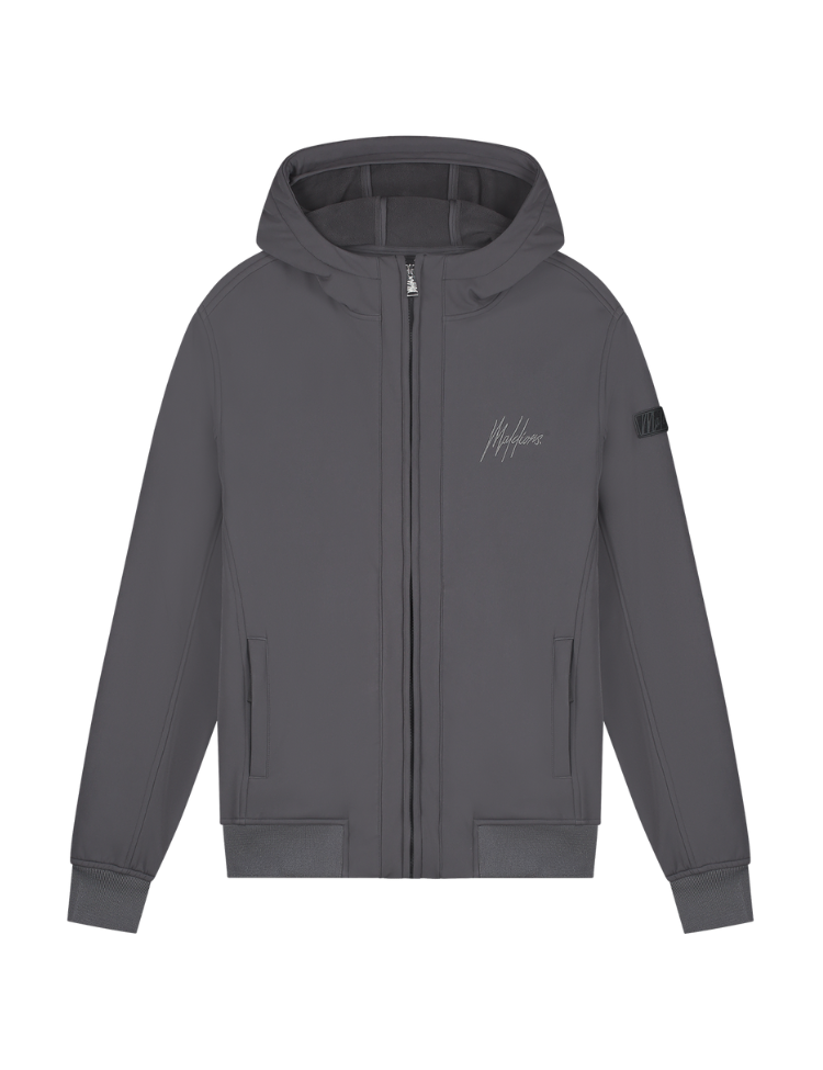 Malelions Signature Softshell Jacket - Mulch Brown - Eddy's Eindhoven
