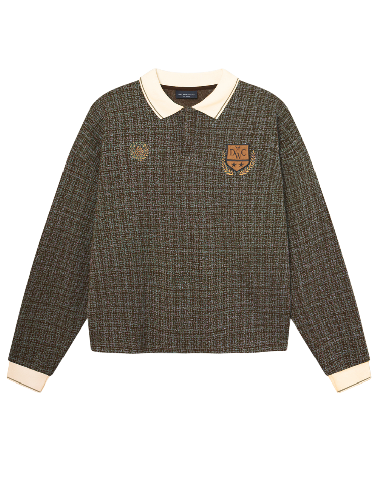 Don't Waste Culture Alethea Polo - Brown - Eddy's Eindhoven