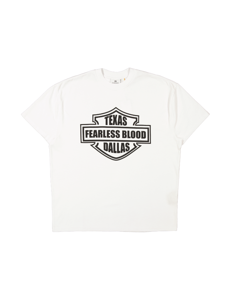 Fearless Blood Texas T-Shirt - Real White - Eddy's Eindhoven