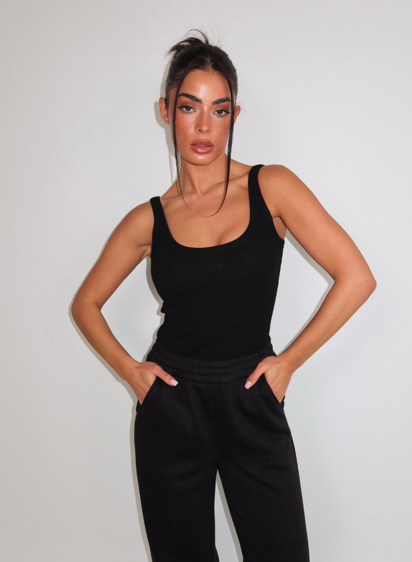 Unique The Label Gill Bodysuit - Deep Black - Eddy's Eindhoven