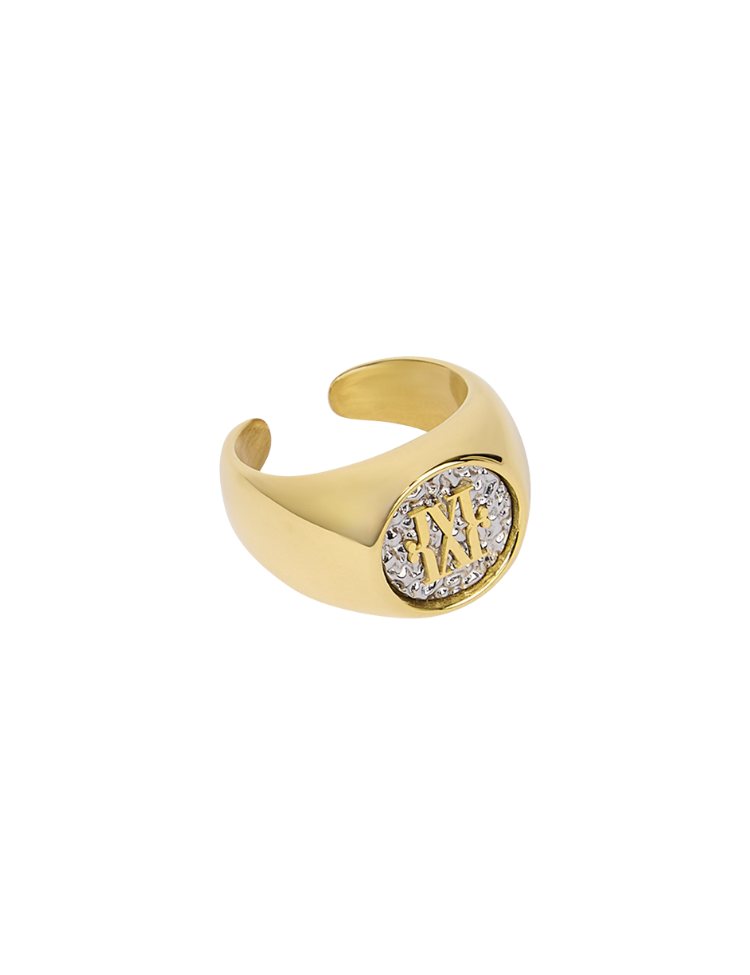 Josh V Wende Ring - Gold Silver - Eddy's Eindhoven