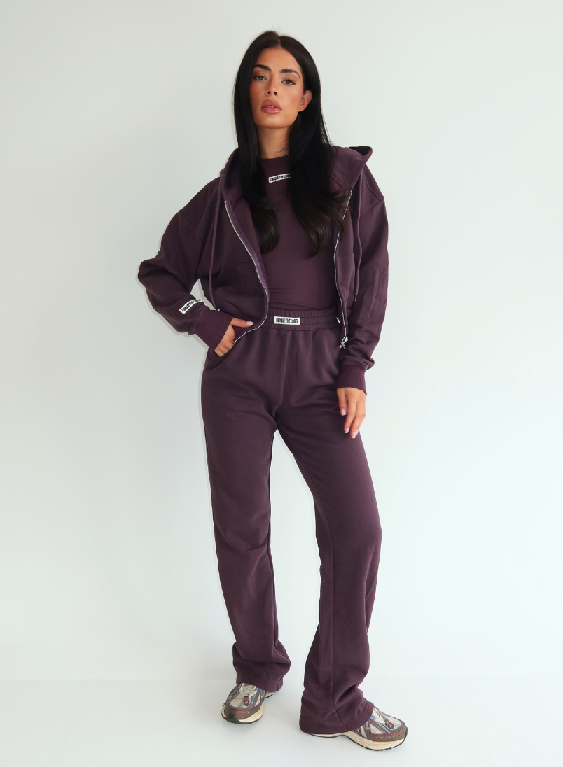 Molly Pants - Deep Berry - UNIQUE THE LABEL