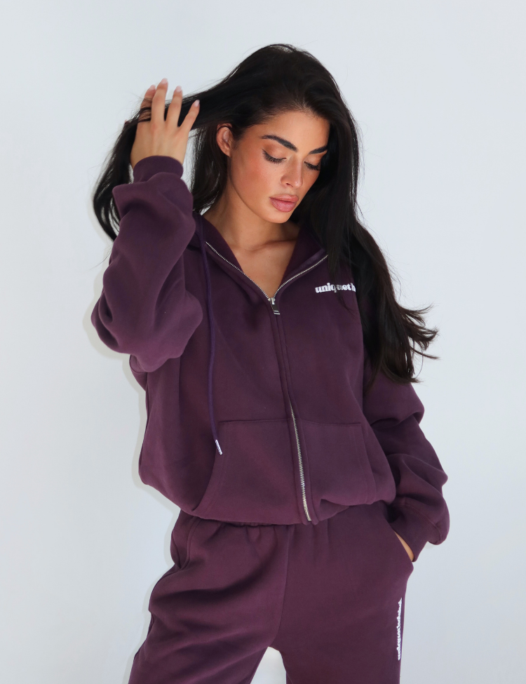 Imani Vest - Deep Berry - UNIQUE THE LABEL