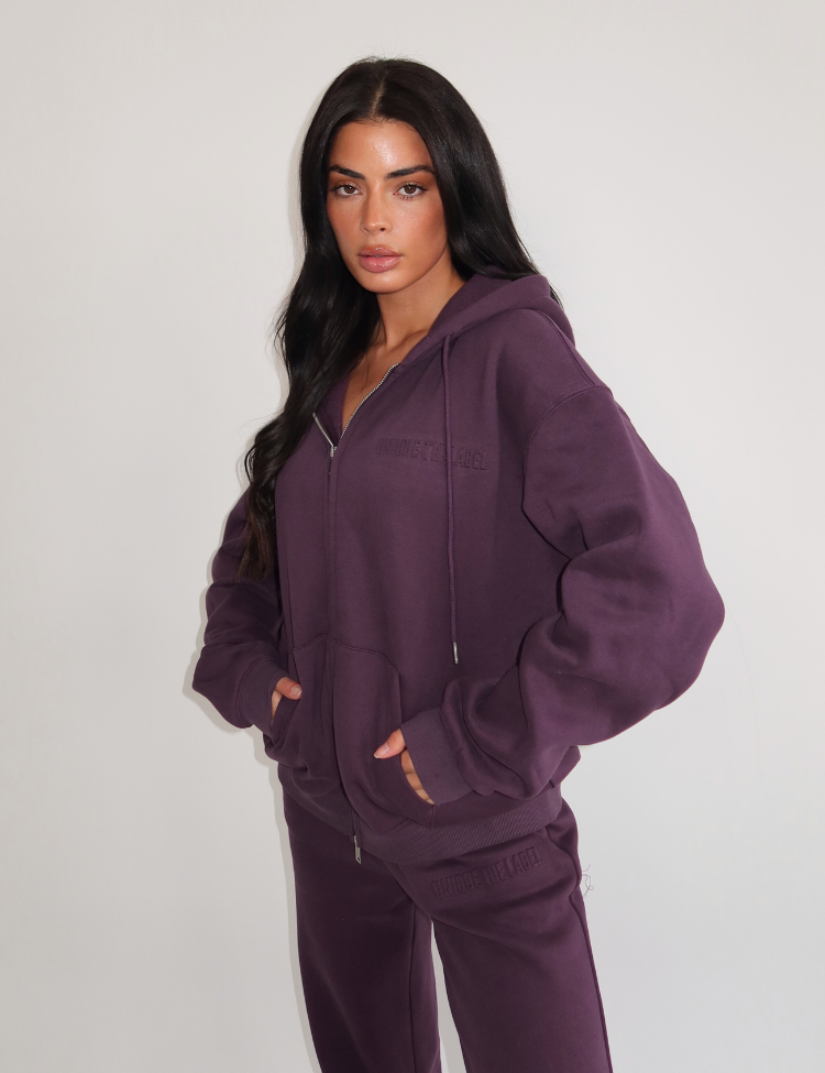 Nyla Vest - Deep Berry - UNIQUE THE LABEL
