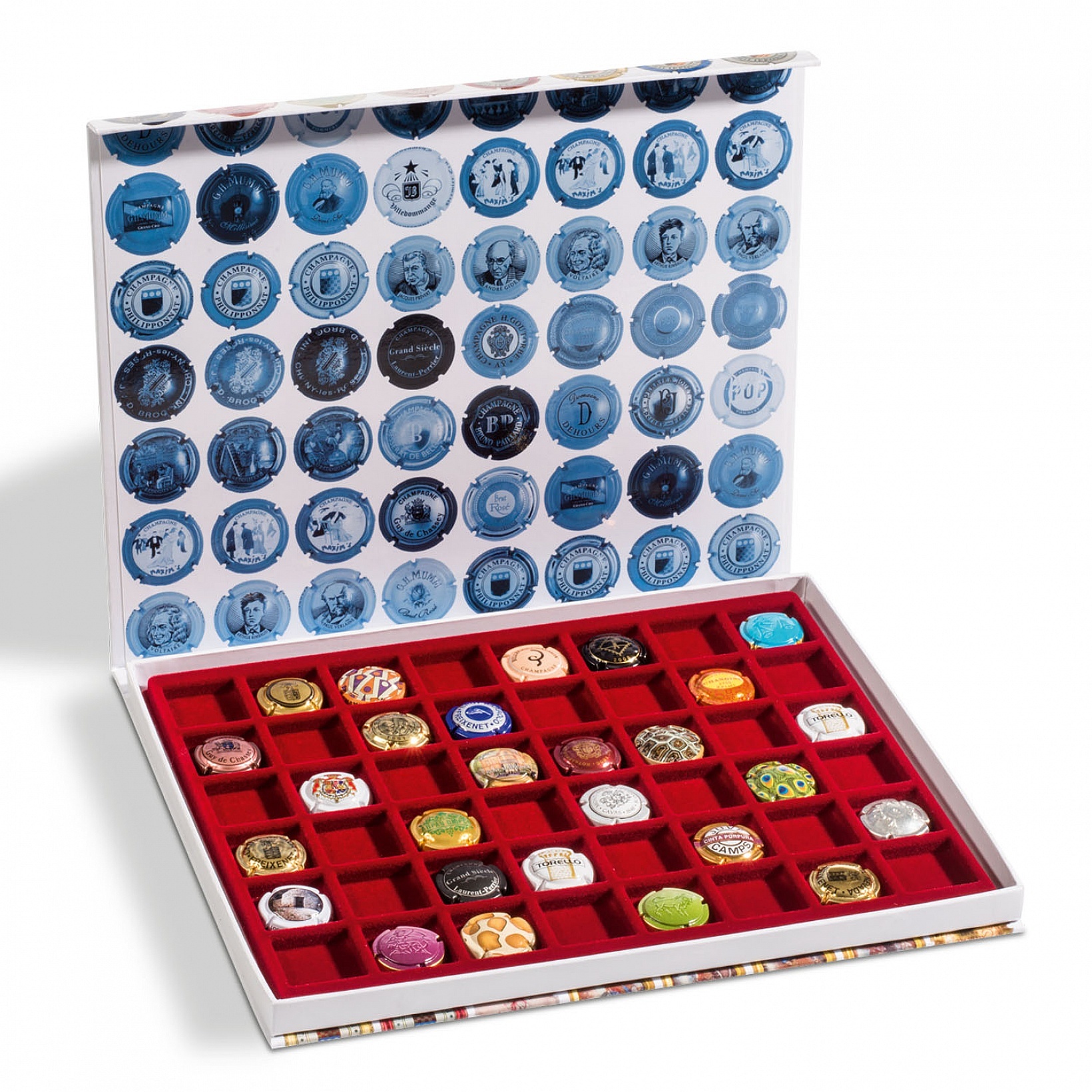 Case For 48 Champagne Caps - Showmycollection