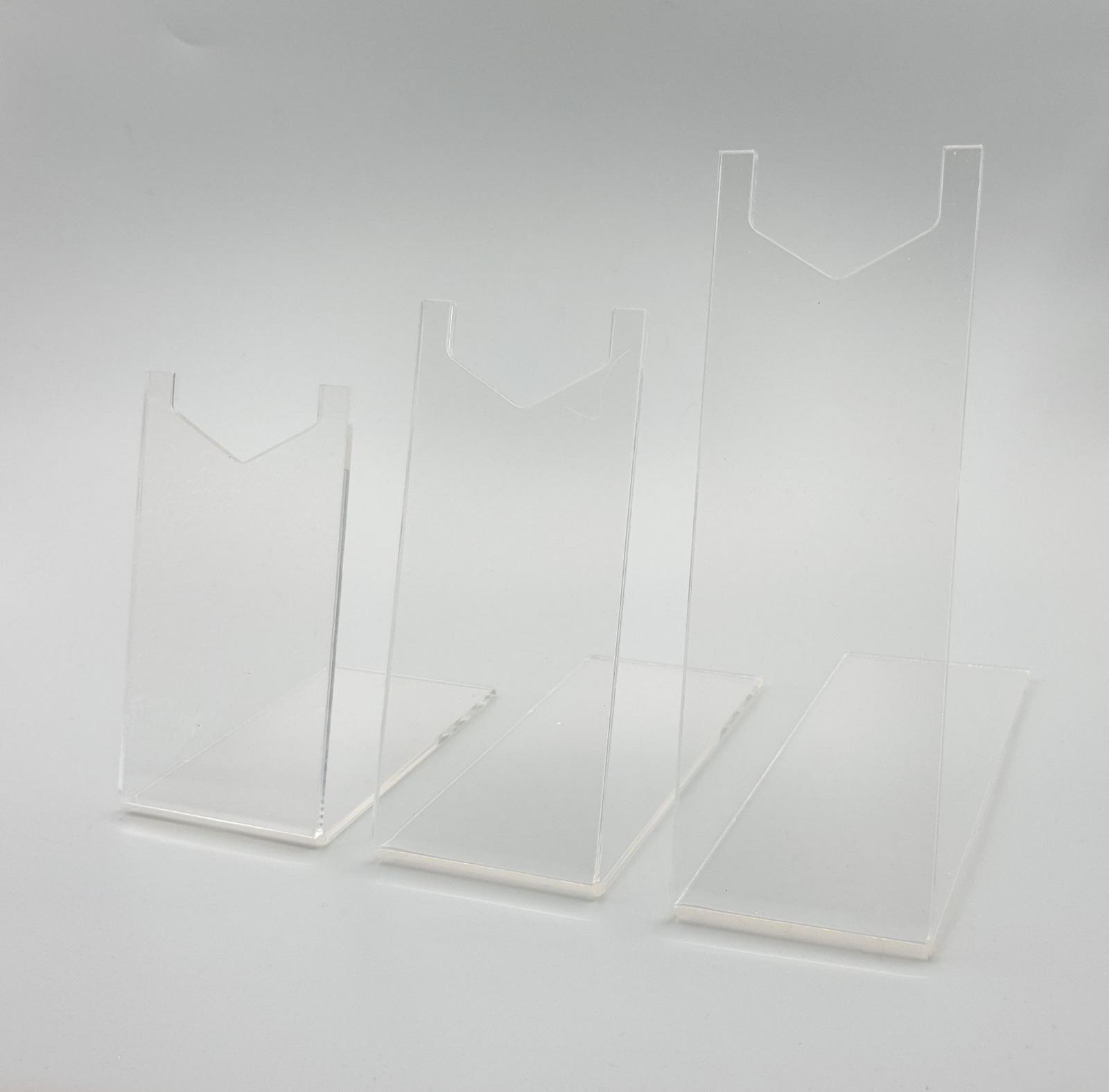 Acrylic Pistol / Revolver Display Stand (3 sizes) - Showmycollection