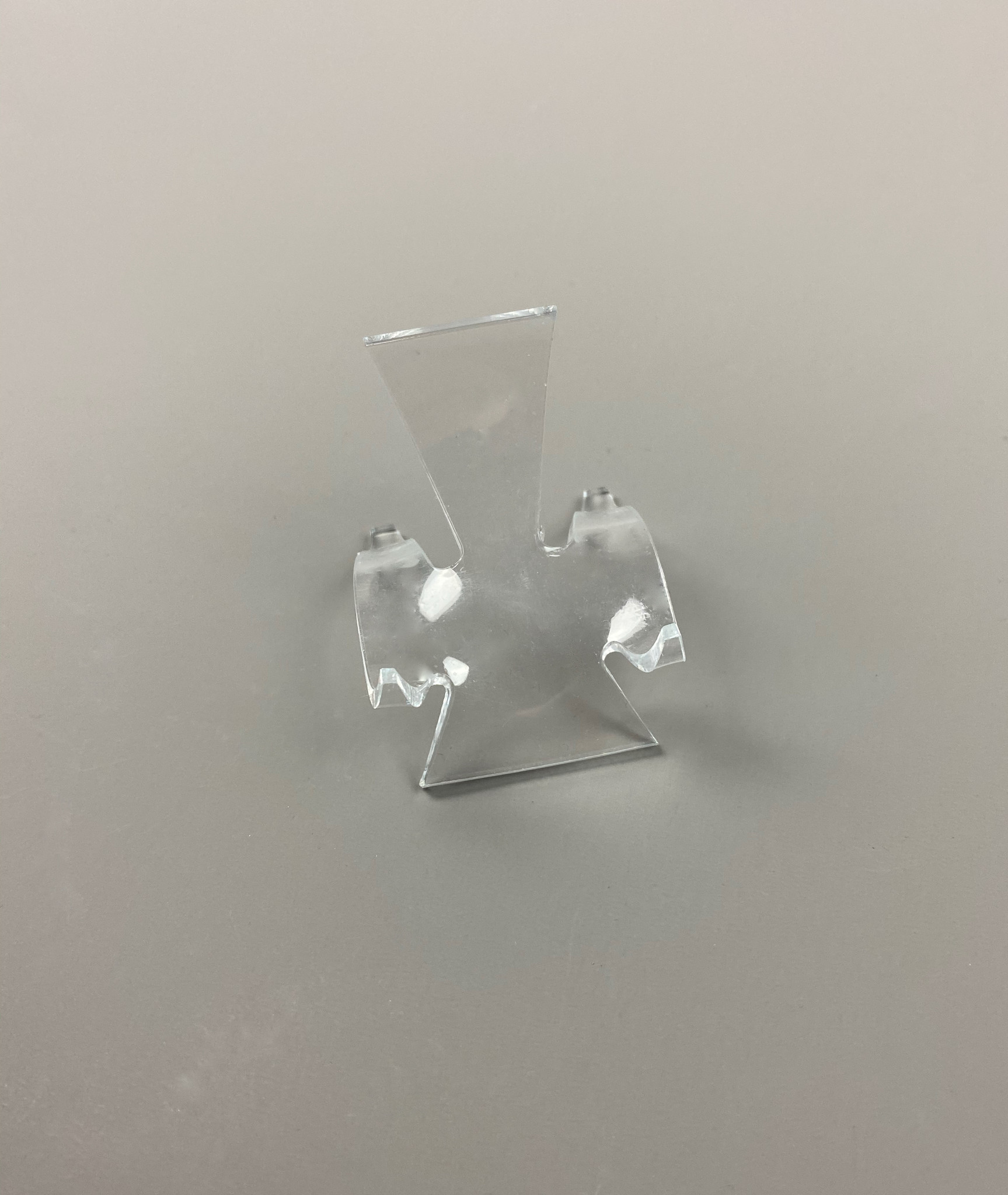 Mineral Display Stand Stands - Clear Two-Piece Stand For Fossils ...