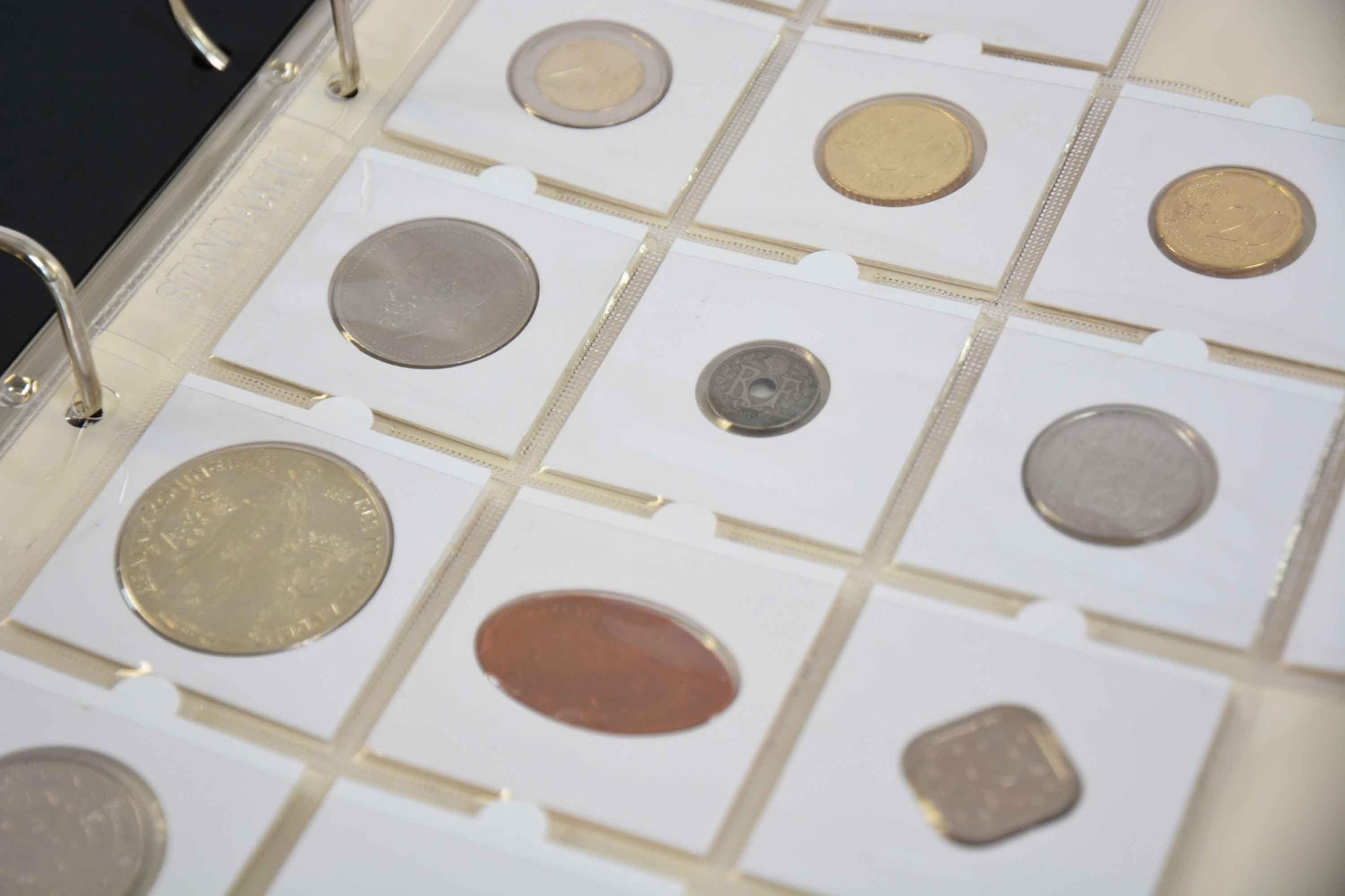 GM20 Sheets / Coinholders - Showmycollection