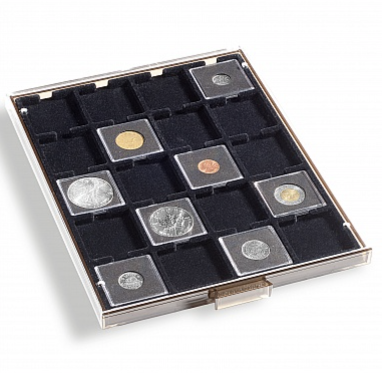 Coin Box For Quadrum Capsules - Showmycollection