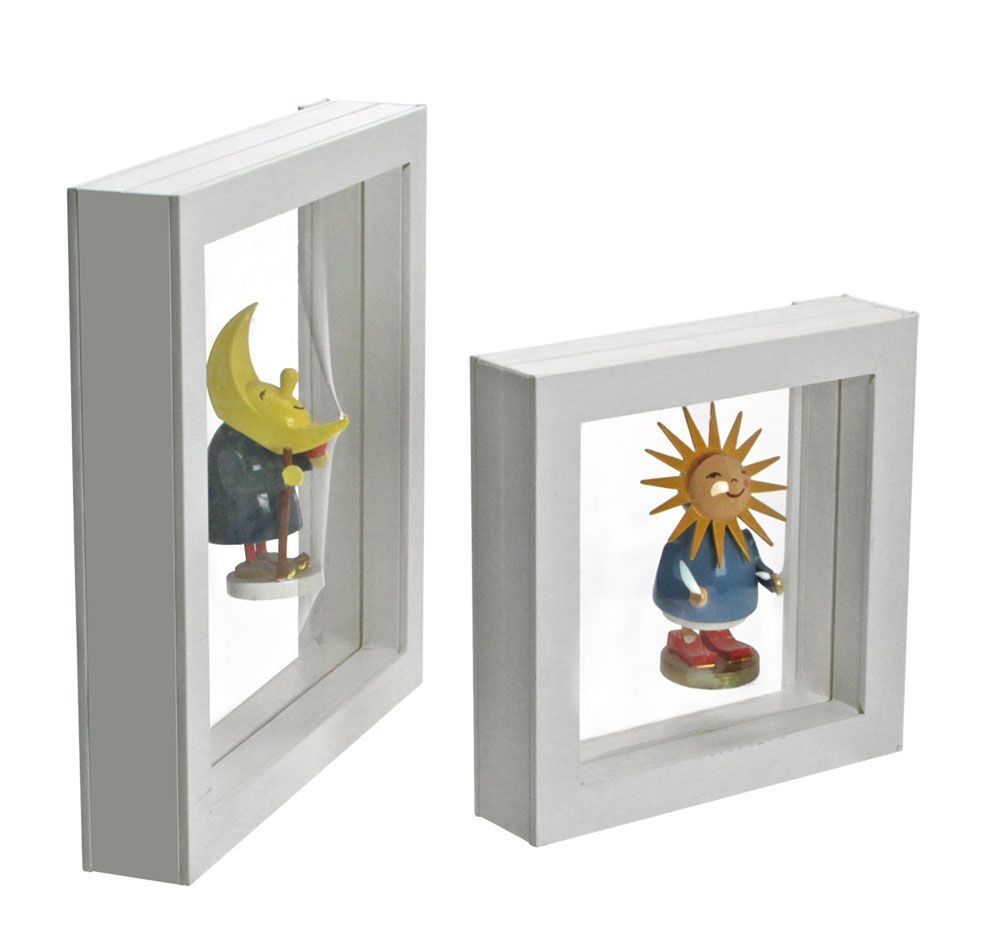 3D / Floating Display / White - Showmycollection