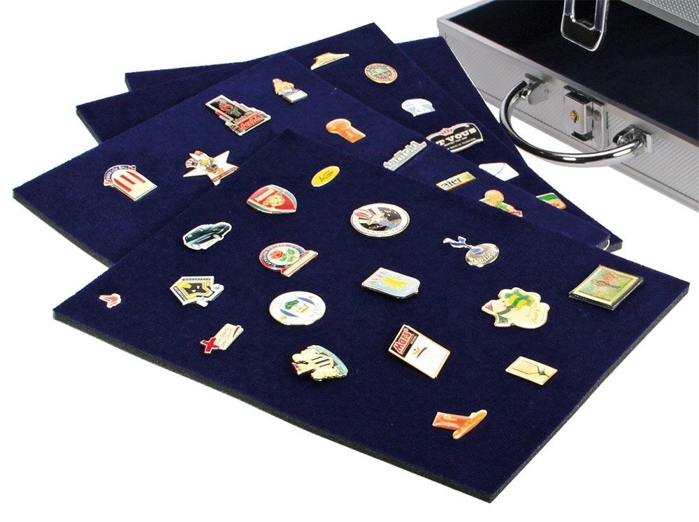 Aluminium Case For Pins / Medals - Showmycollection