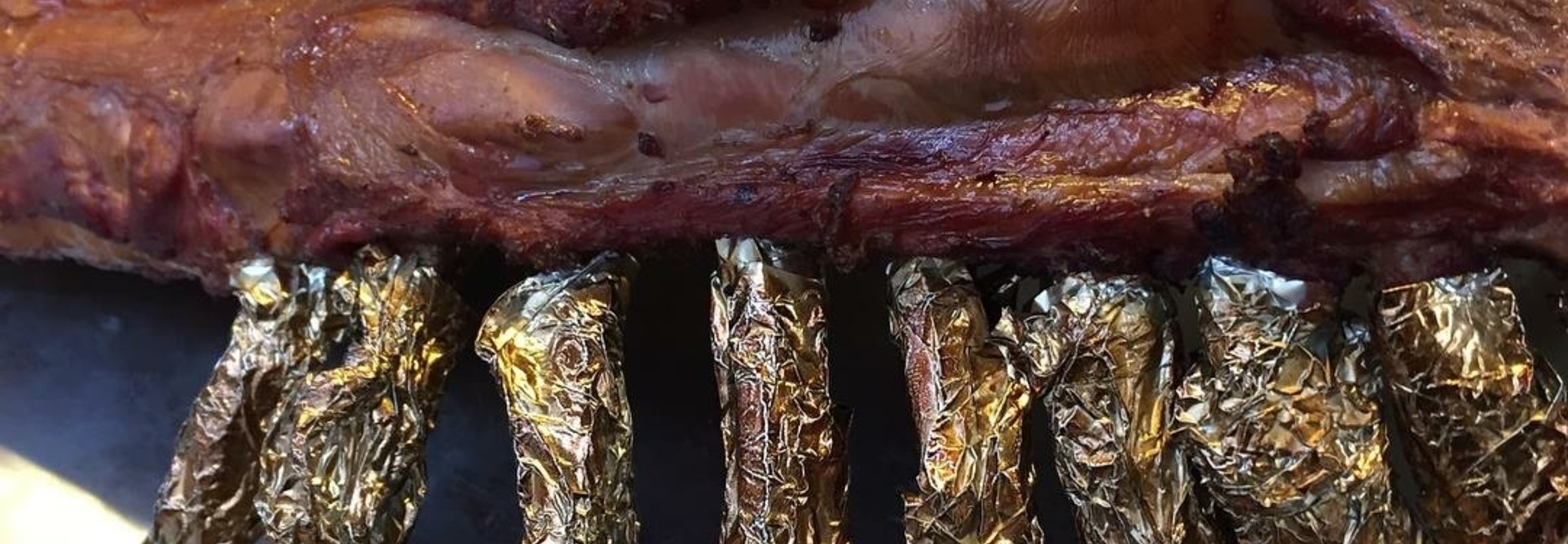 Lamsrug in zijn geheel van de smoker - Smokey Basterds