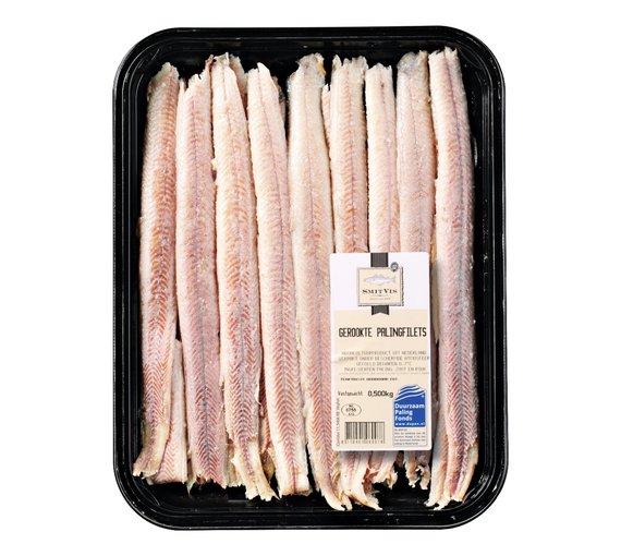 Palingfilet gerookt 500 gram - Smokey Basterds