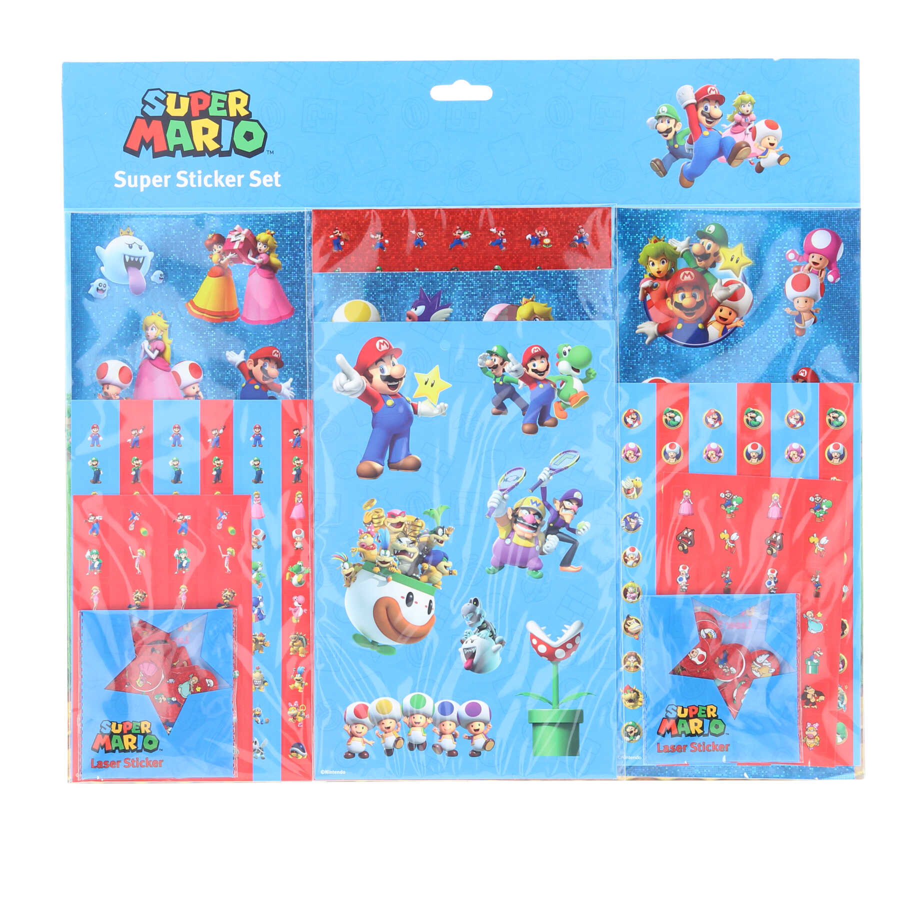 Super Mario Sticker Set / Beloningsstickers - 123Kinderwinkel