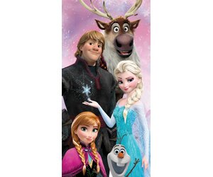 Disney Frozen Badlaken / Strandlaken - Group - Katoen - 123Kinderwinkel