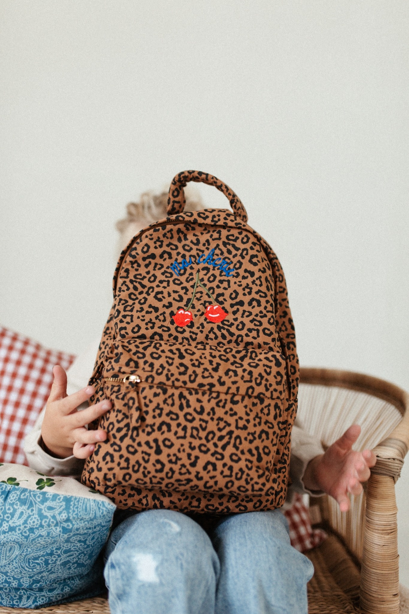 Bag It Up Backpack - Leopard | Atelier Pomme | Jut & Juul - Jut & Juul | Online Kids Concept Store