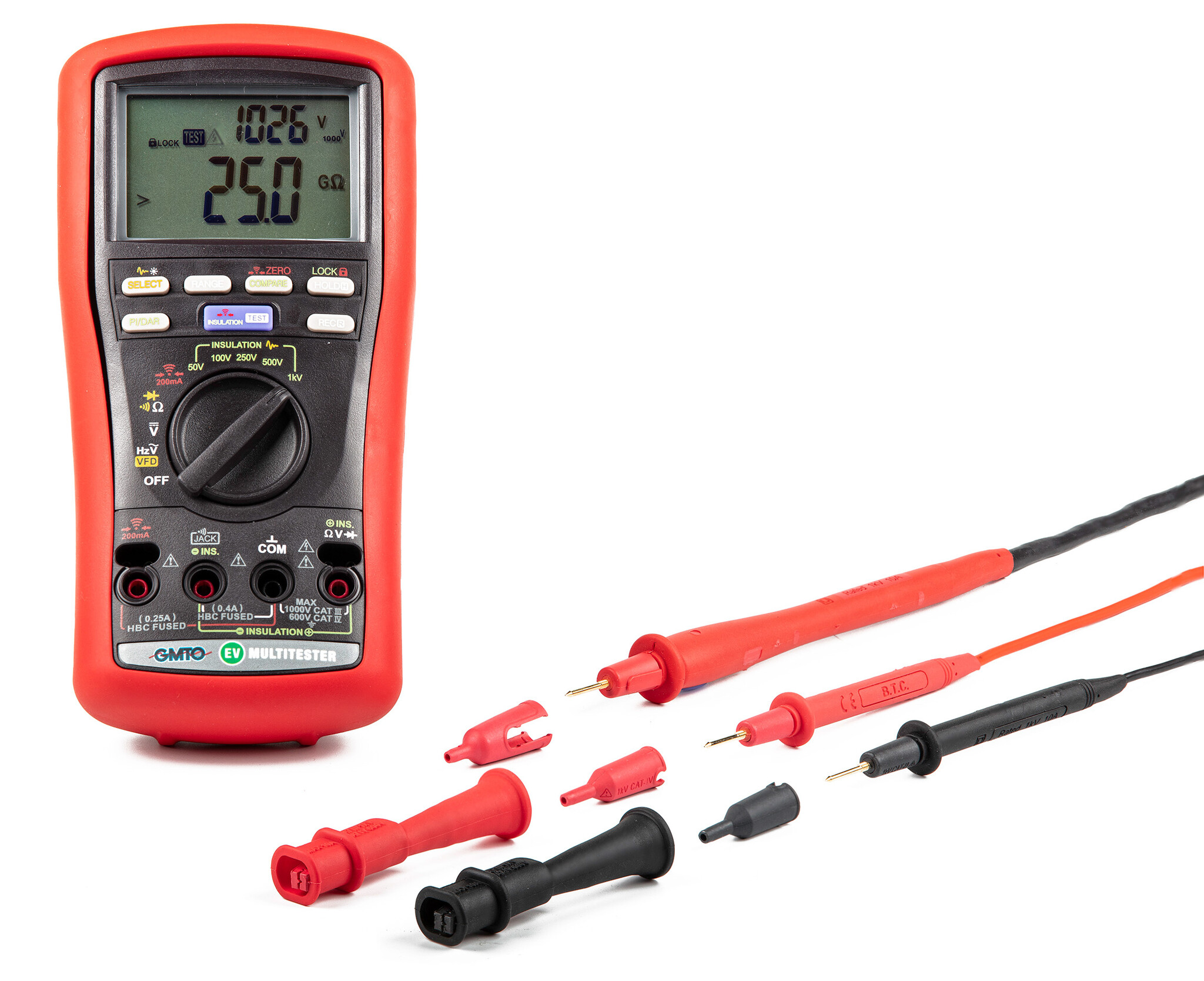 GMTO webshop | EV Multi Tester | isolatiemeter en multimeter - GMTO Webshop
