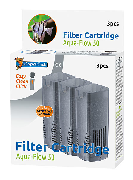Superfish Aqua-Flow 50 Easy Click filter cartridge - voor de mooiste ...