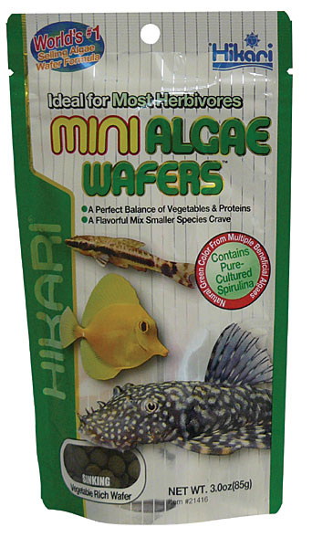 Hikari Mini Algae Wafers 85 gram, zinkende wafers - voor de mooiste ...