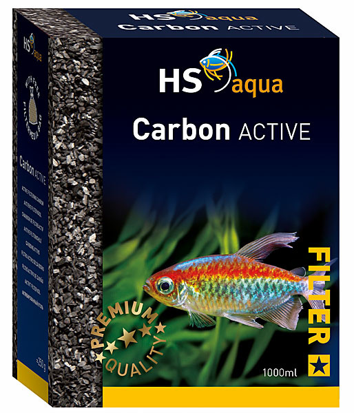 HS Aqua Carbon Active 1000 ml/250 gram, actief kool - voor de mooiste aquariumplanten en producten