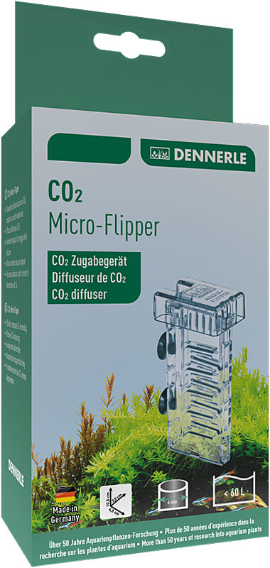 Dennerle CO2 Micro Flipper - voor de mooiste aquariumplanten en producten