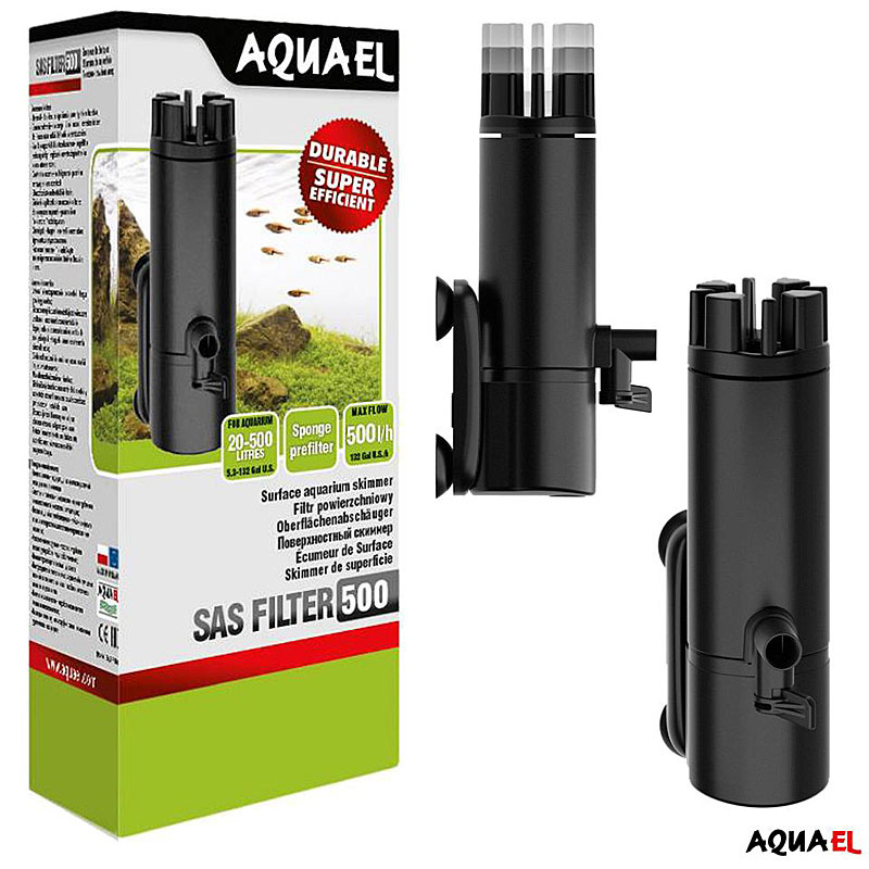Aquael SAS Filter 500 skimmer - voor de mooiste aquariumplanten en ...