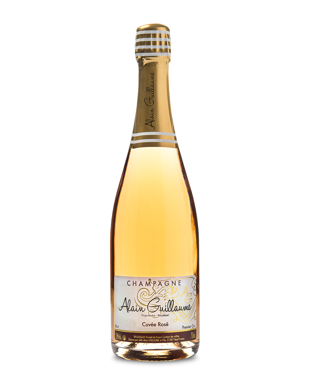 Champagne Alain Guillaume 1er Cru Brut Rosé - Wijnshop Wines and Bites ...