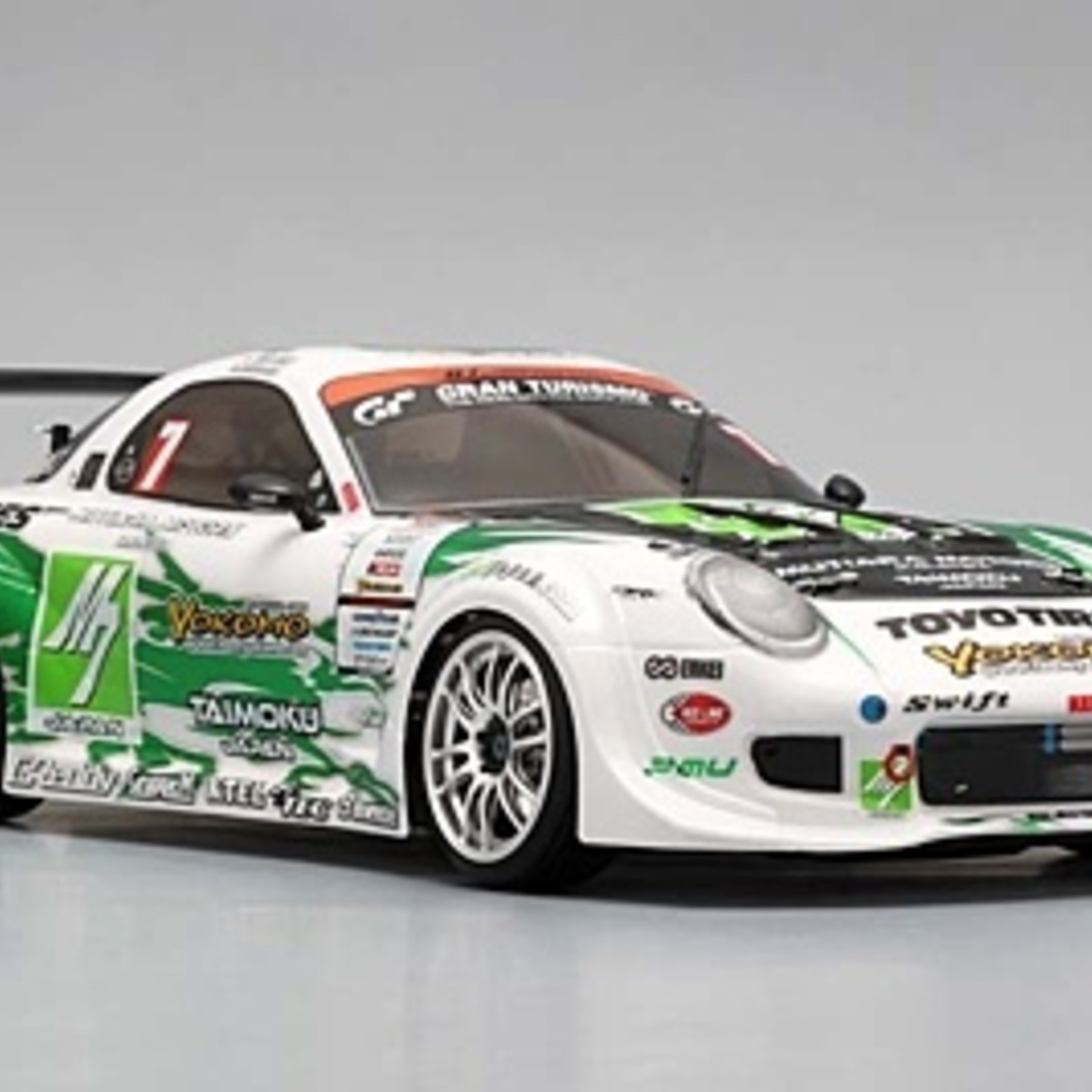 Yokomo M7 RE AMEMIYA with TOYO TIRES D1-7 Body Set SD-REA7SA - Driftworx