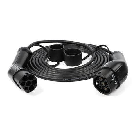 Loady type 2 naar type 2 - 22 kW - 3x32A Laadkabel 15 meter - outlet ...