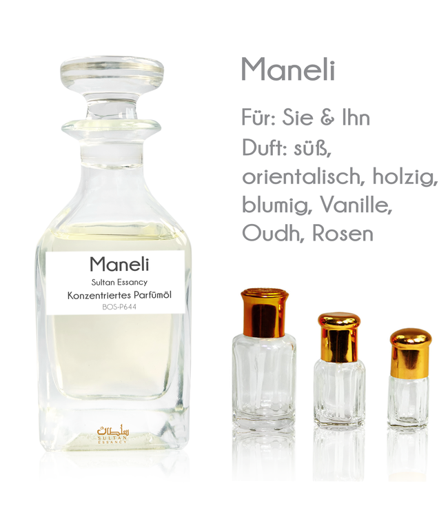 Perfume Oil Sultan Essancy Maneli Attar Arabian - Oriental-Style ...