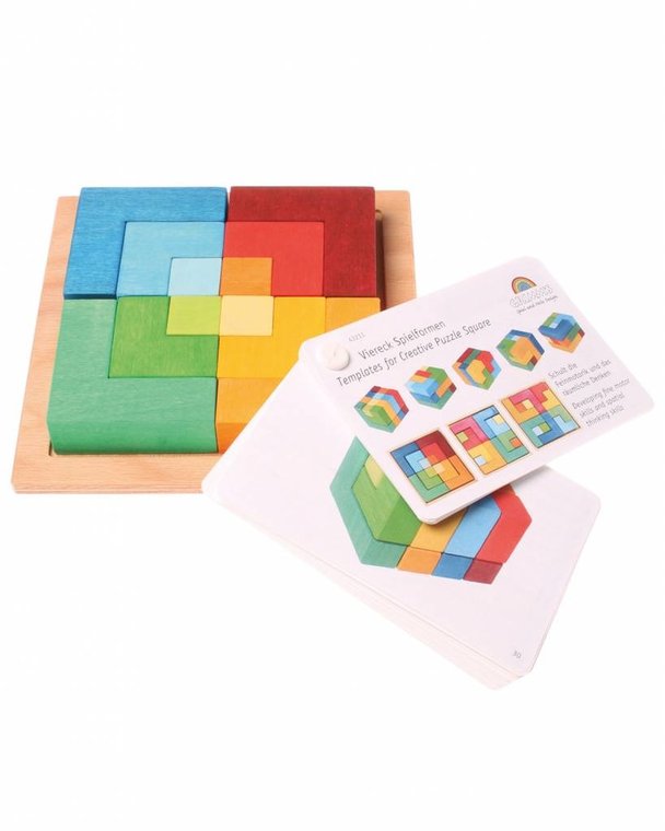 Grimm's Creative Wooden Puzzle: Natural & Creative Fun! | Ziloen - Ziloen