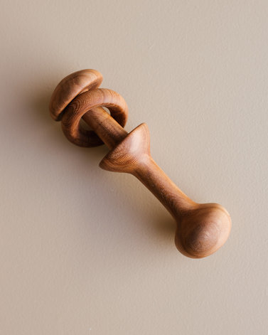 OK handmade wooden rattle | Ziloen - Ziloen
