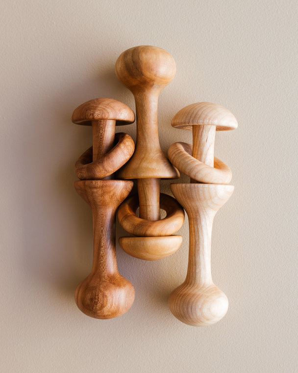 OK handmade wooden rattle | Ziloen - Ziloen