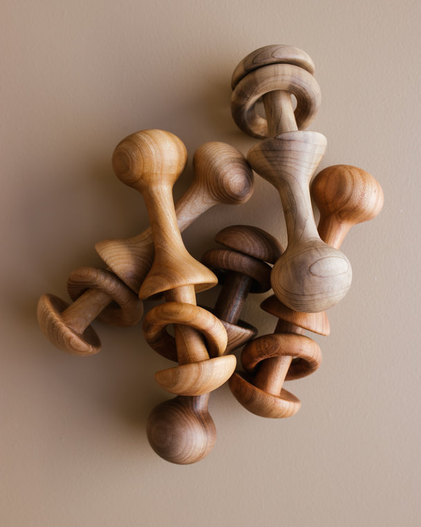 OK handmade wooden rattle | Ziloen - Ziloen