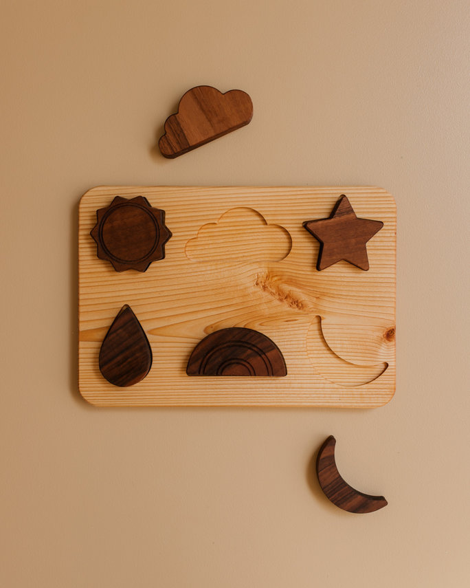 Wooden weather puzzle | Ziloen - Ziloen