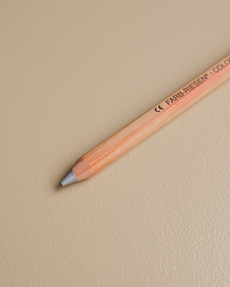 Lyra - Color giant pencil - silver | Ziloen - Ziloen