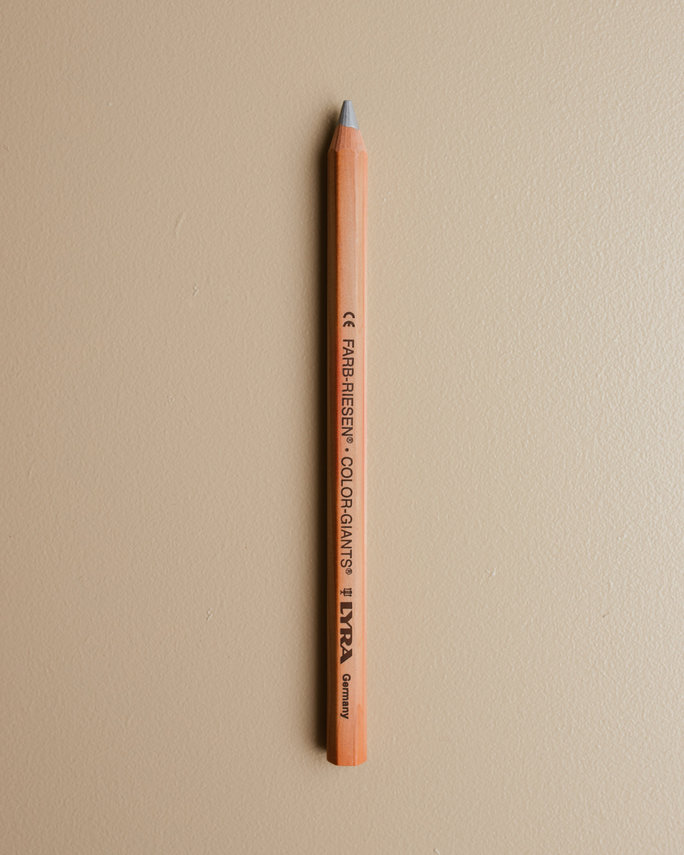 Lyra - Color giant pencil - silver | Ziloen - Ziloen