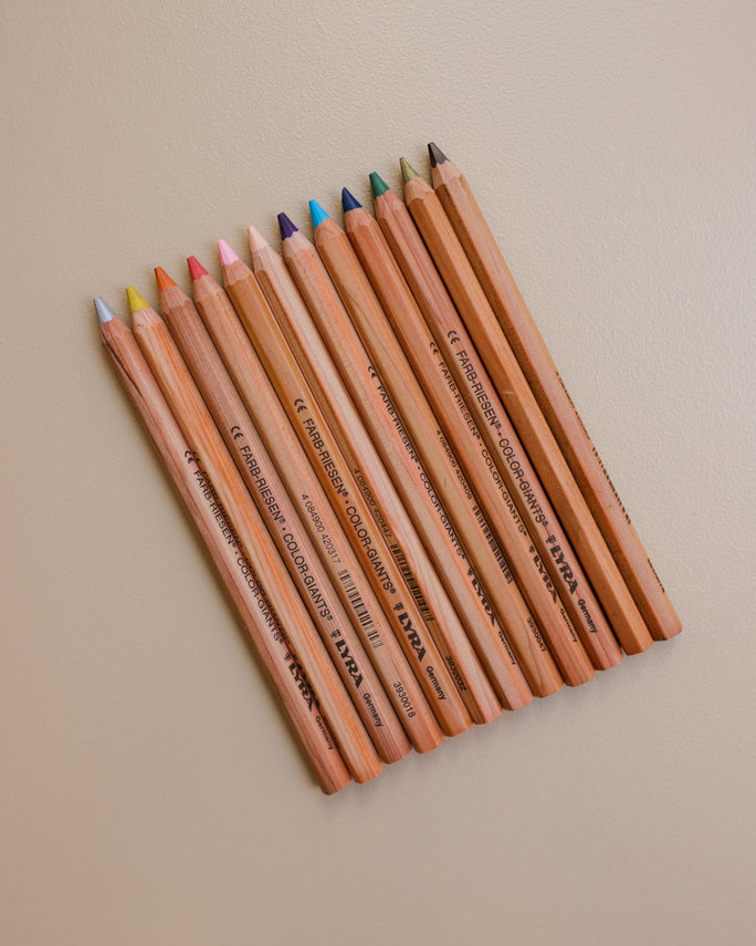 Lyra - Color giants pencils - 12 pieces | Ziloen - Ziloen