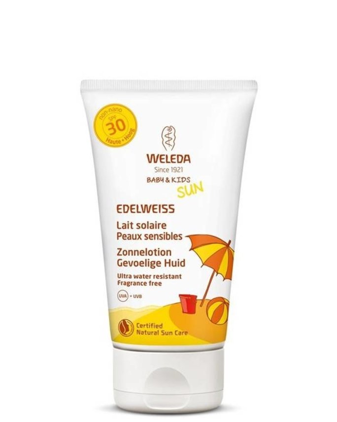 Weleda Edelweiss Sunscreen Lotion SPF 30 Sensitive 150ml | Ziloen - Ziloen