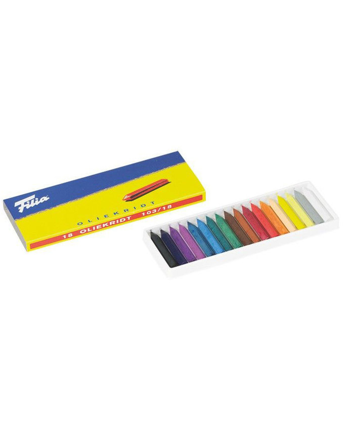 Filia Oil crayons - 18 colours: endless creative fun! | Ziloen - Ziloen